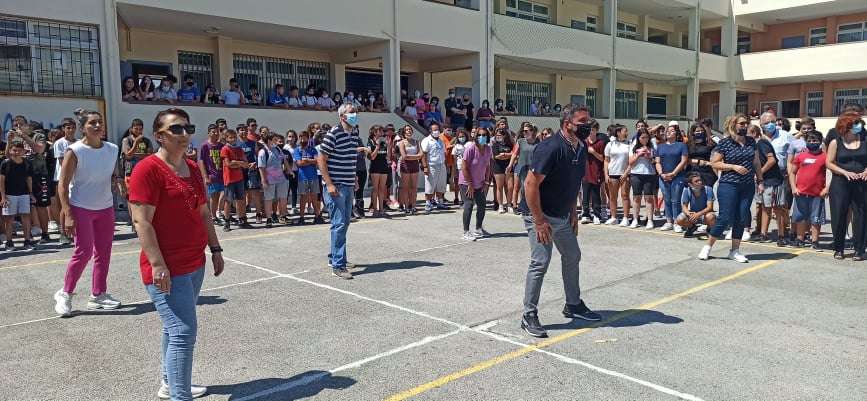ΓΥΜΝΑΣΙΟ ΓΑΖΙΟΥ: Αποφοίτηση με αγώνες, αναμνηστικά και συγκίνηση (video ...