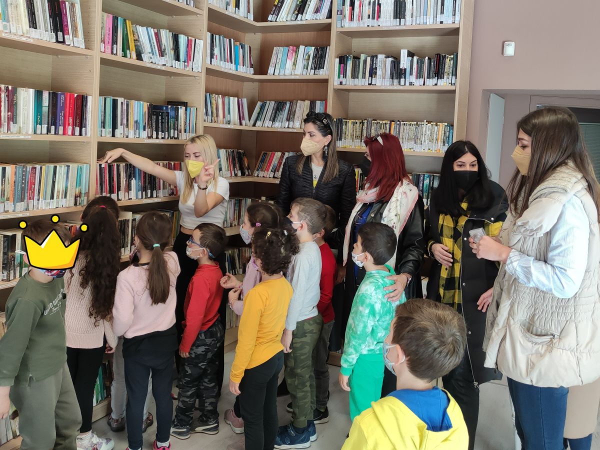 Στη Δημοτική Βιβλιοθήκη Μαλεβιζίου το 1ο Νηπιαγωγείο Αγίας Μαρίνας ...