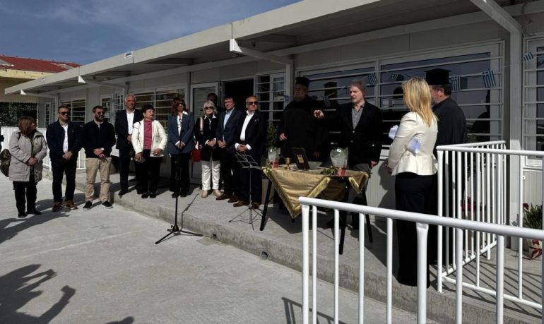 Ηράκλειο: Εγκαινιάστηκε το νέο σχολικό συγκρότημα του ΕΕΕΕΚ στη Νέα ...