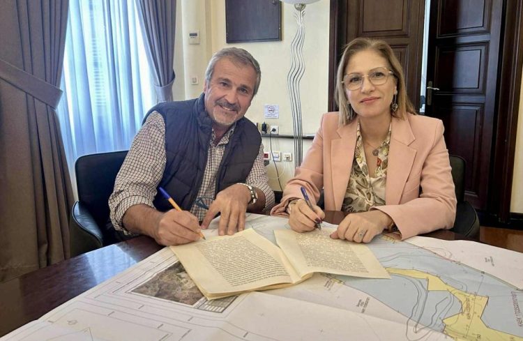 Υπογραφή σύμβασης μίσθωσης εκμετάλλευσης λατομείου αδρανών υλικών στην ...