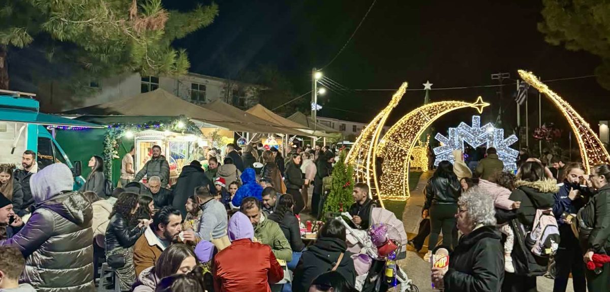 Φωταγώγηση Χριστουγεννιάτικου Δέντρου στο Παραμυθοχωριό του Αϊ Βασίλη